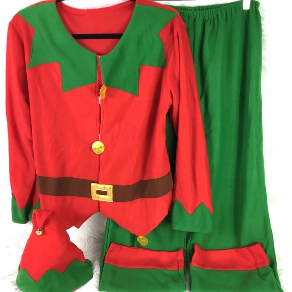 era spooky | Other | Nwot Era Spooky Elf Costume Red Green Halloween ...